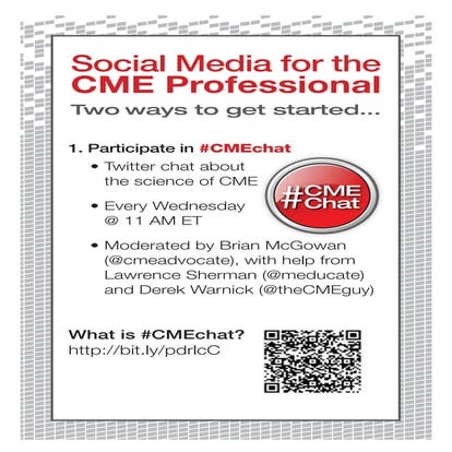 Social Media for the CME Professional | PDF | Education