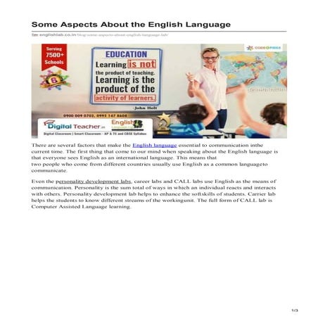 Some Aspects About the English Language.pdf