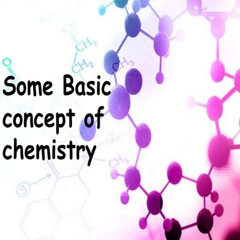 Some basic concept of chemistry 2017 | PPT