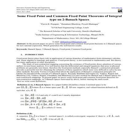 Some fixed point and common fixed point theorems of integral | PDF