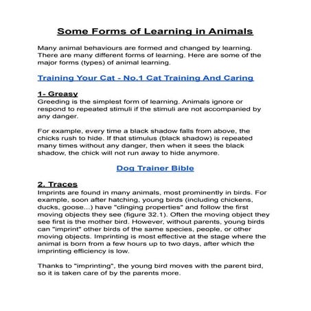 animal behaviours and its types with examples | PPTX