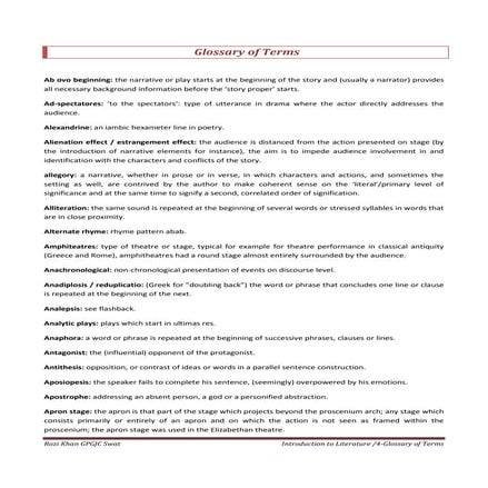 Some important literary terms | PDF