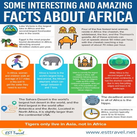 Some Interesting and Amazing Facts About Africa | PDF
