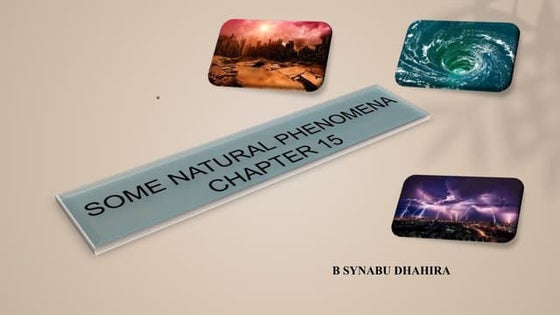 Some Natural Phenomena ................................... | PPT