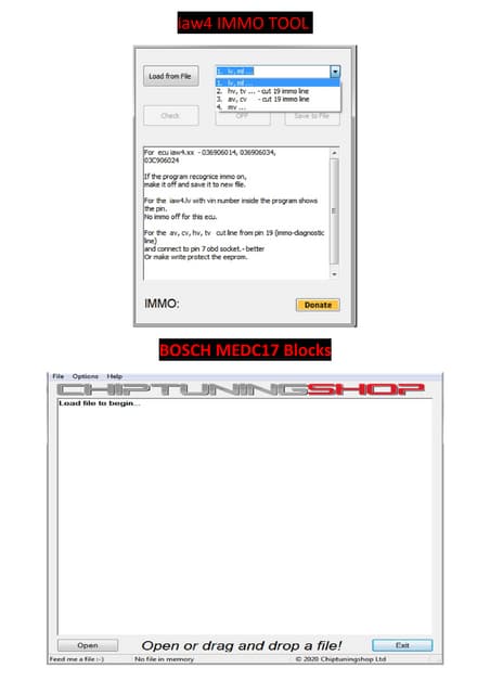 Recommended immo+ key data gen software | PDF