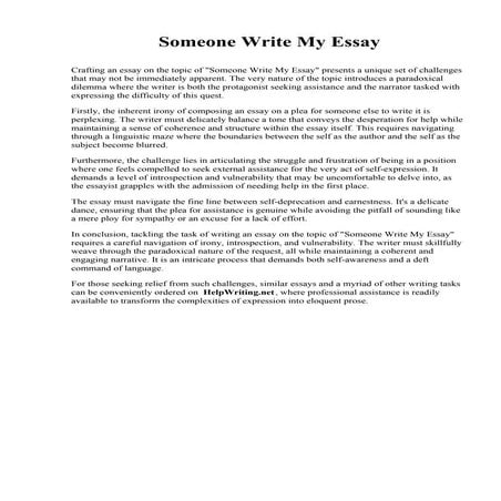 Someone Write My Essay.pdf