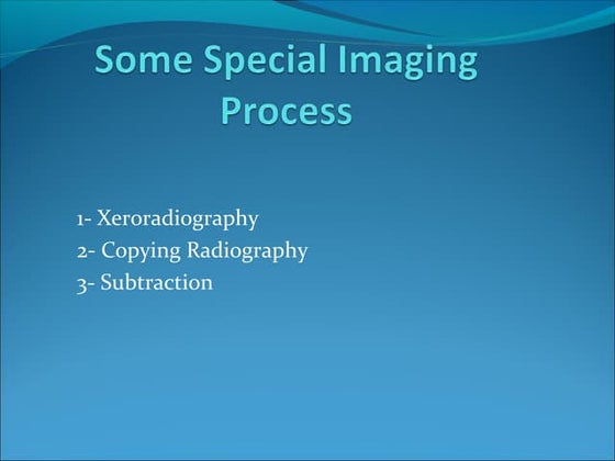 Darkroom procedures during Radiography | PDF