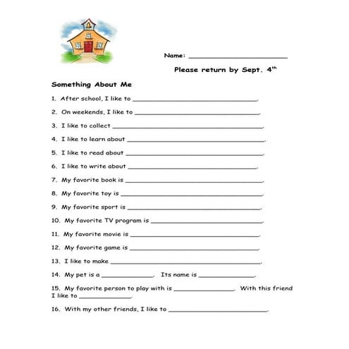 Something about me | DOC