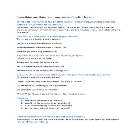 Something anything | DOCX