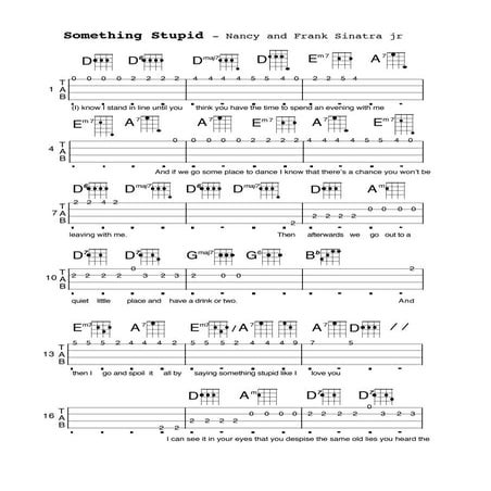 Something stupid tabs | PDF