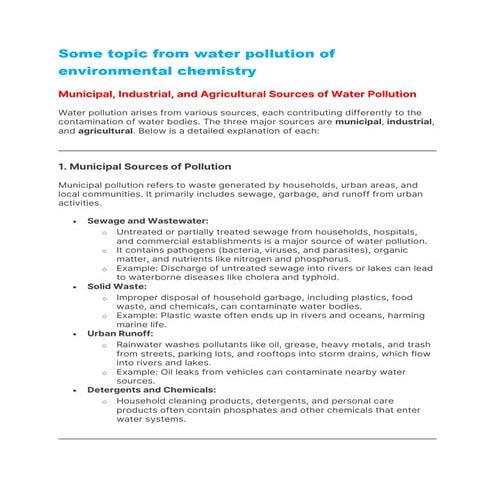 Some topic from water pollution of environmental chemistry.pdf