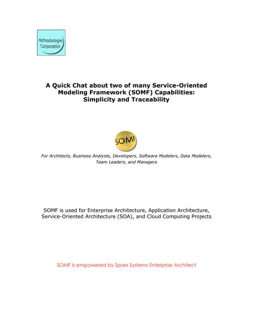 Somf Capabilities Quick Chat Pdf