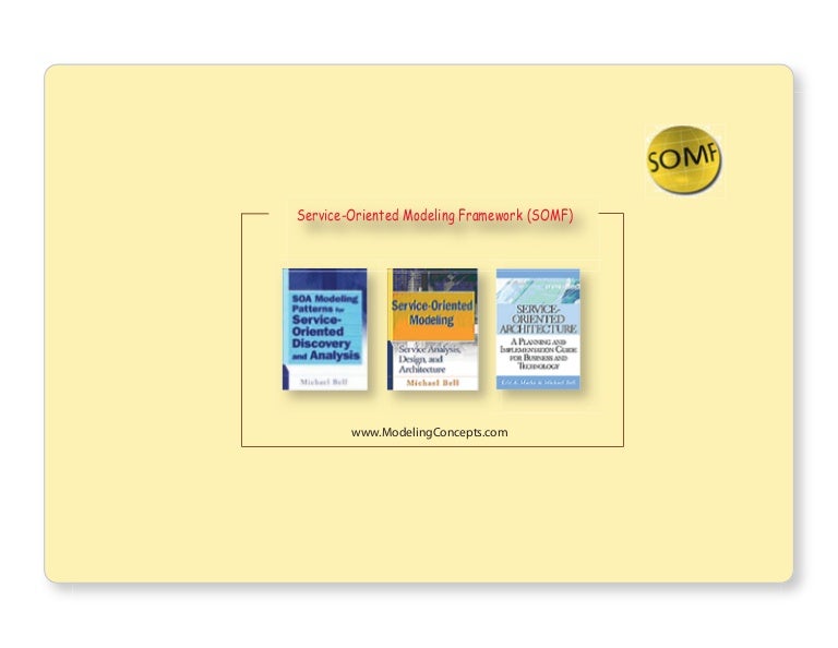 Service Oriented Modeling Framework Somf
