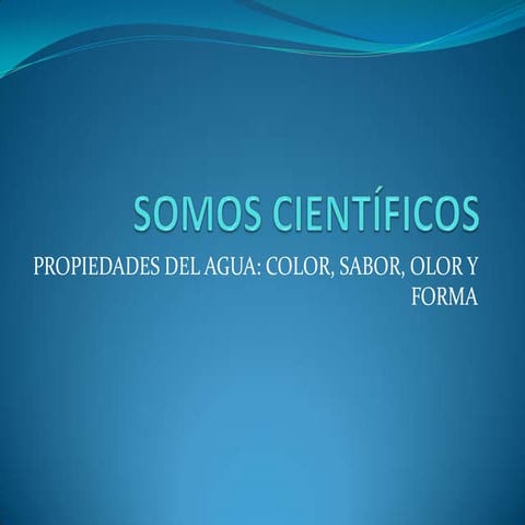 Somos científicos | PPTX | Chemistry | Science