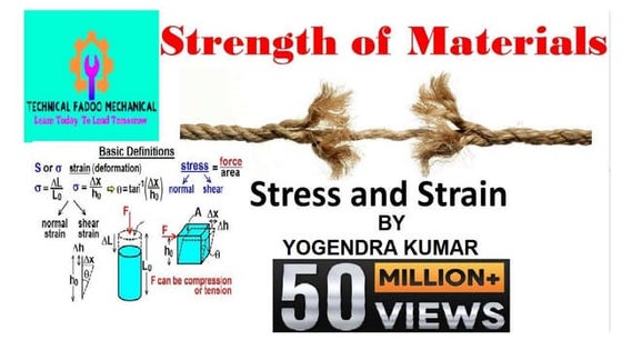 Statics and Strength of Materials Formula Sheet | PDF