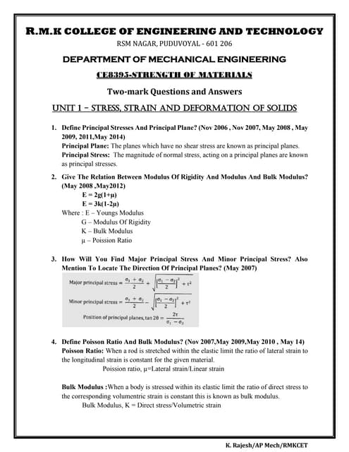 Som formulas pdf | DOCX | Physics | Science