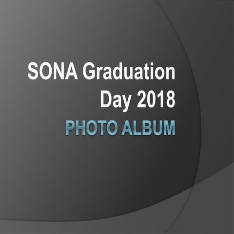 Photo Album - Graduation day 2018 | PPTX