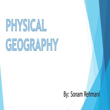 Physical geography | PPT