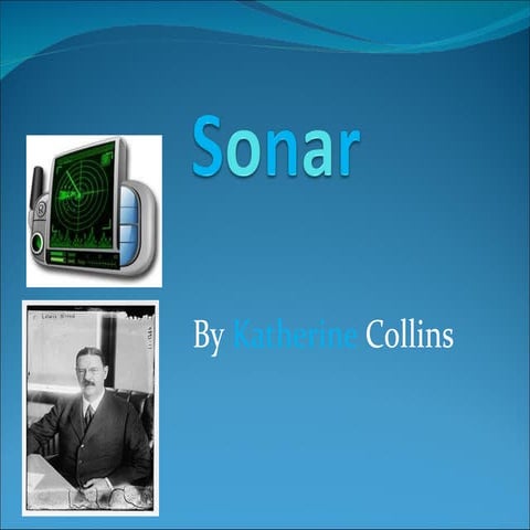 Sonar | PPT