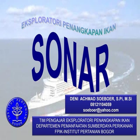 Sonar | PDF