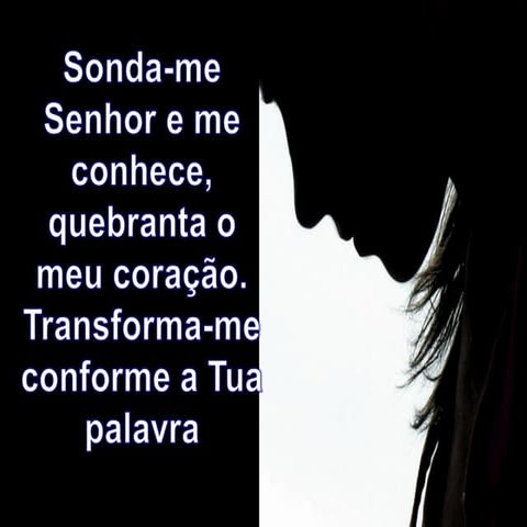 Sonda me senhor - aline barros | PPS