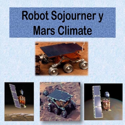 Sonda mars climate | PPTX