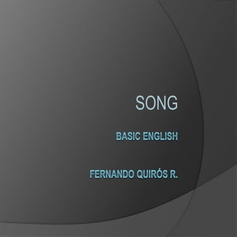 Song | PPT