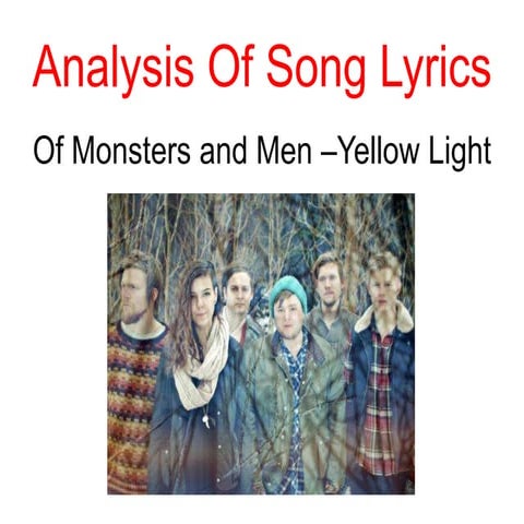 Song analysis | PPTX