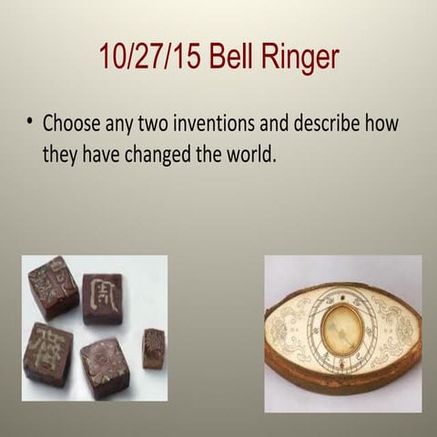 Song dynasty advancements | PPT