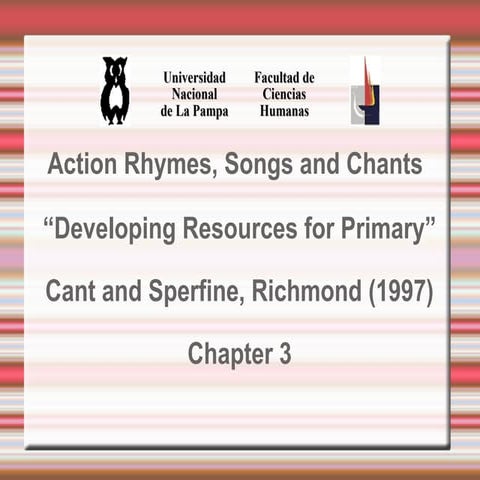 Songs and Rhymes | PPT