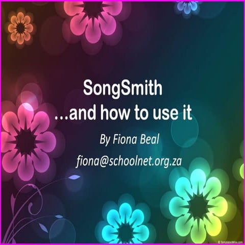 Microsoft's SongSmith and how to use it | PPTX | Digital Audio ...