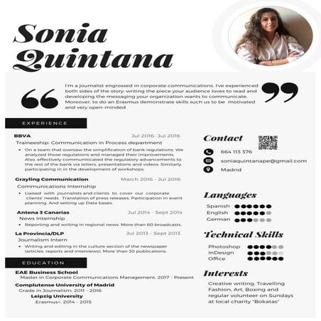 CV Sonia Quintana | PDF