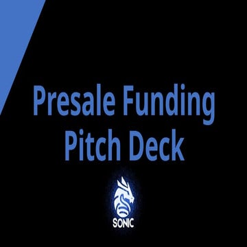$Sonic - Pitch Deck - v13 - Final.pptx ~ | PPT