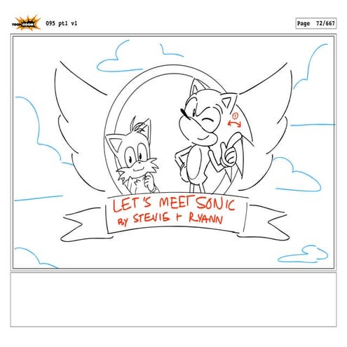 OK KO! - Let's Meet Sonic - Storyboard PDF | PDF
