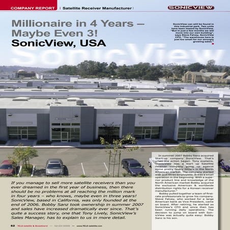 Sonicview | PDF | Home Entertainment Systems | Consumer Electronics
