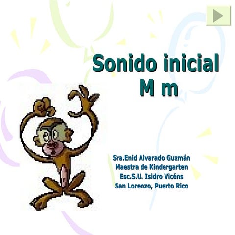 Letra m inicial | PDF