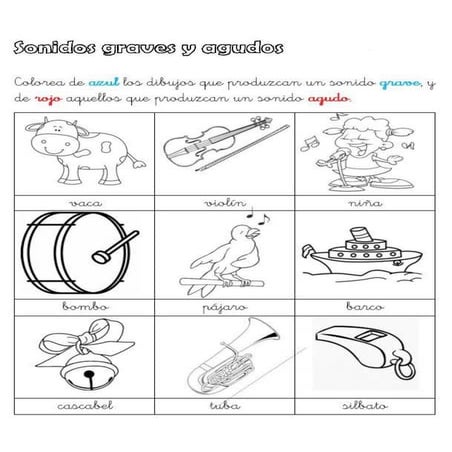 Sonidos Graves Y Agudos Practica Calificada Pdf