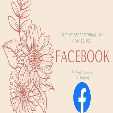 How to use Facebook (tutorial) | PPT