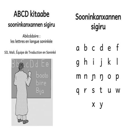 Soninke guia lectura | PDF