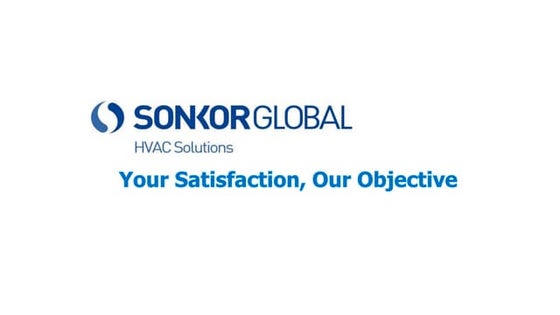Sonkor fan coil high wall swc eco elegant presentation slideshare | PPT