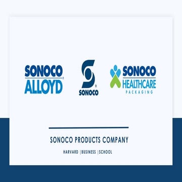 Sonoco | PDF