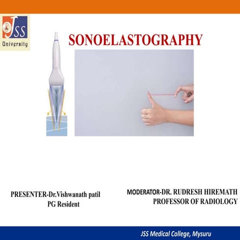 SONOELASTOGRAPHY | PPTX