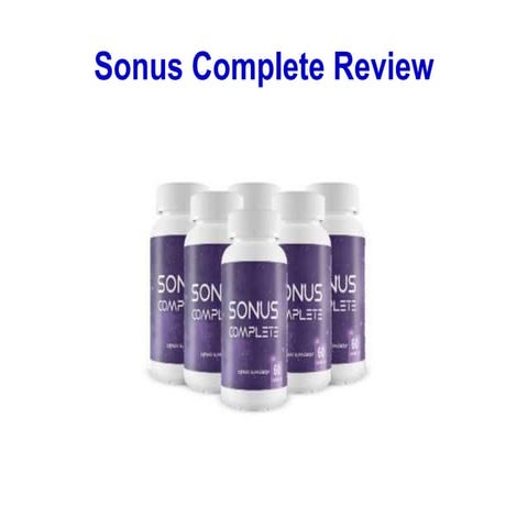 Sonus complete review | PPT