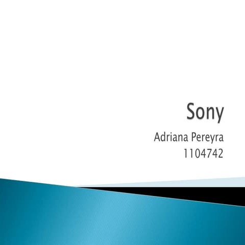 Sony | PPTX