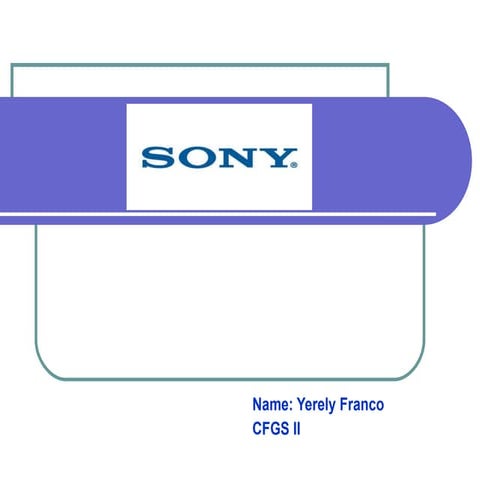 Sony | PPT