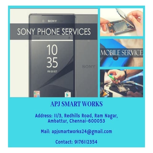 SONY MOBILE SERVICE CENTER | PDF