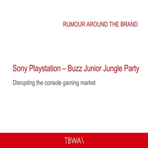Sony Playstation - Buzz Junior Jungle Party | PPT
