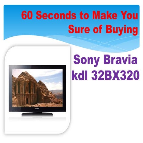 Sony bravia kdl32 bx320 | PDF | Computer Peripherals | Computing