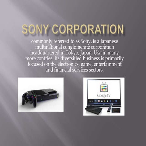 Sony corporation | PPTX