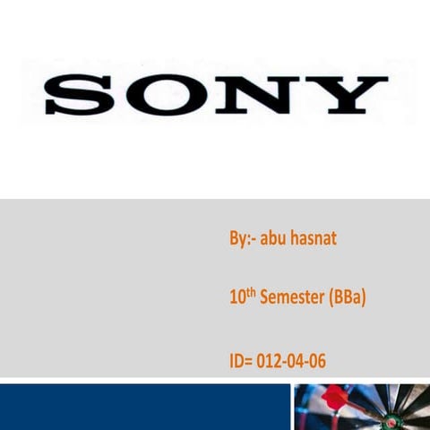 Sony corporation | PPTX